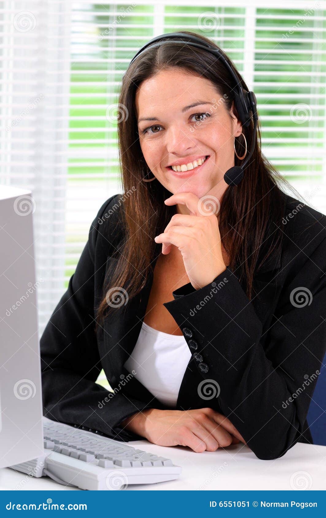 Telephone Help stock image. Image of businesswoman, centre - 6551051