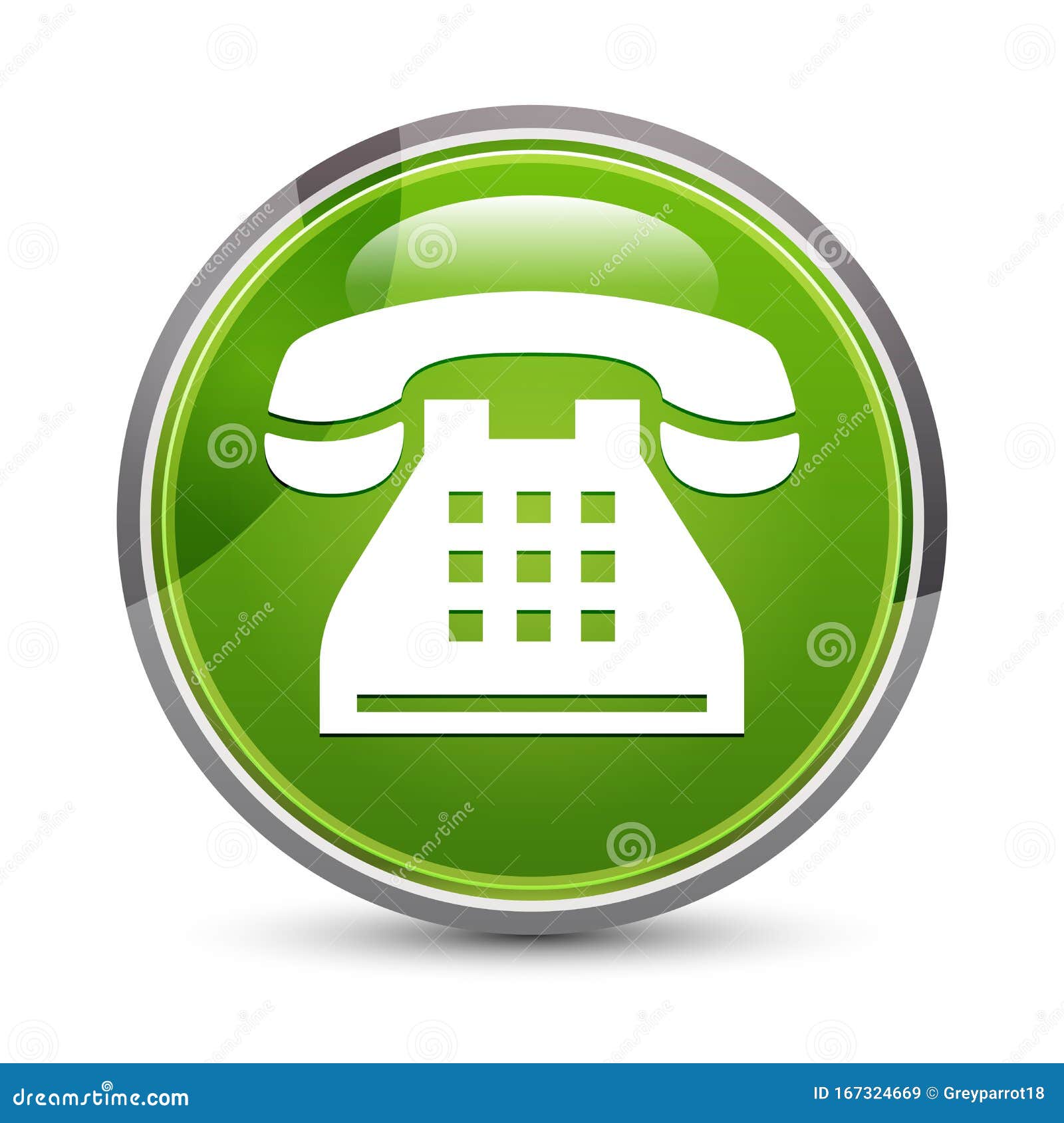 Telephone Icon Elegant Green Round Button Vector Illustration Stock ... Telephone Icon Elegant Green Round Button Vector Illustration Stock ...