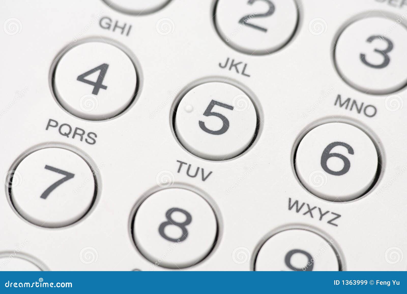 Telephone keyboard stock image. Image of three, equipment - 1363999