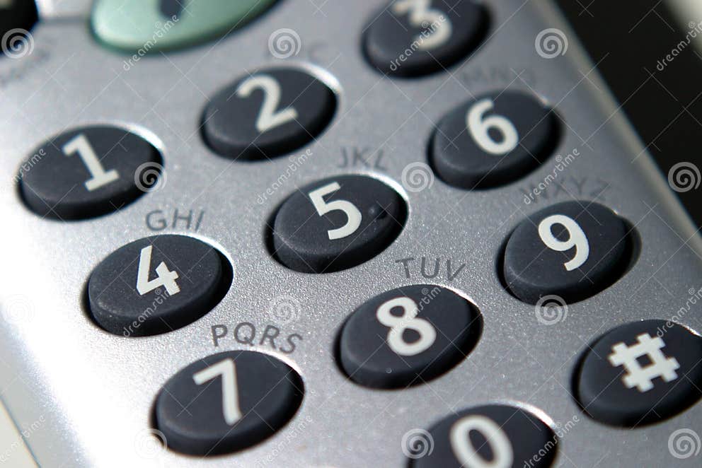 Telephone, Keypad stock image. Image of handoff, device - 17623