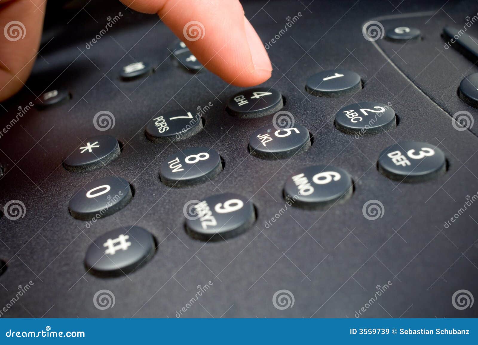 Telephone keypad stock image. Image of business, fingers - 3559739