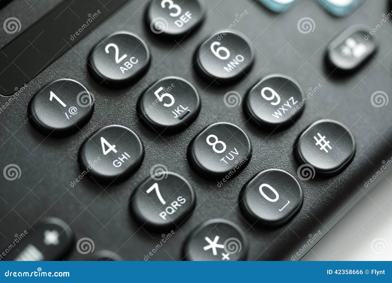 Telephone keypad stock photo. Image of phone, dialing - 42358666