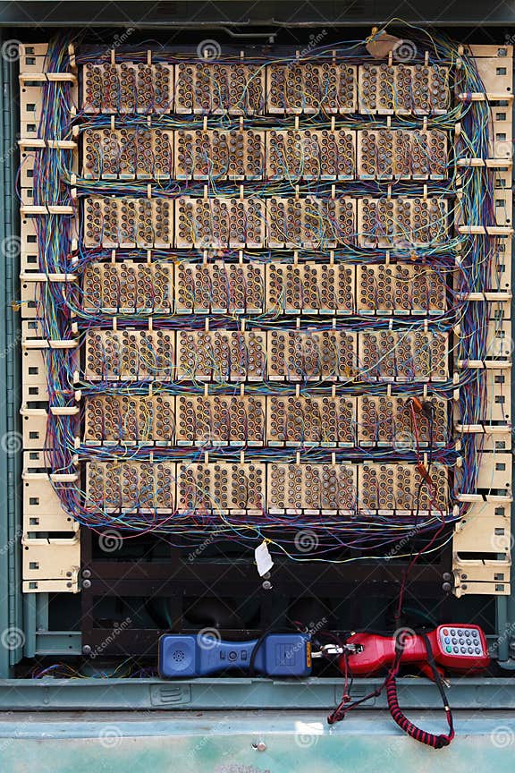 Telephone Network Cables stock photo. Image of communication - 39954600