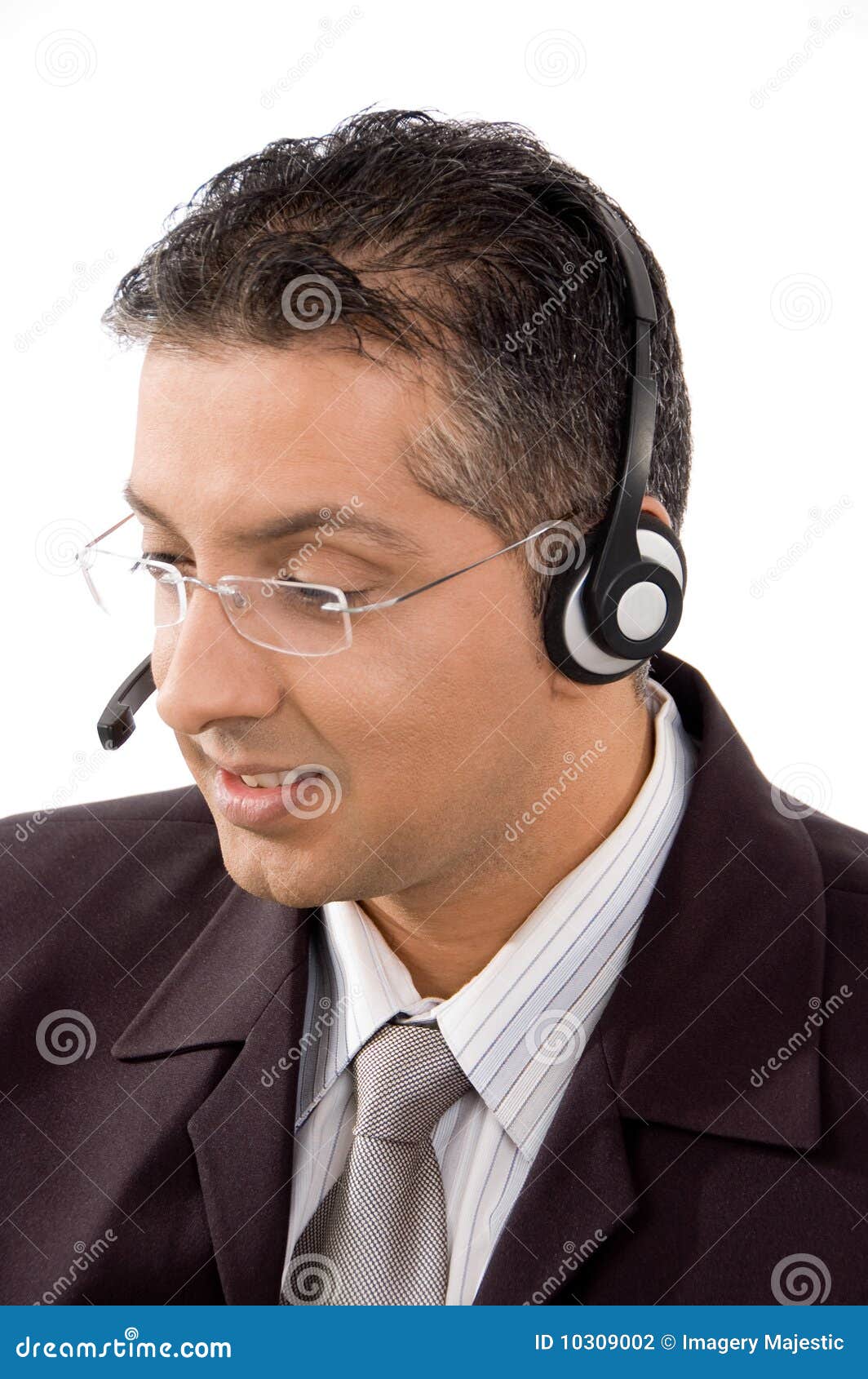 Telephone operator stock photo. Image of assistant, communication ...