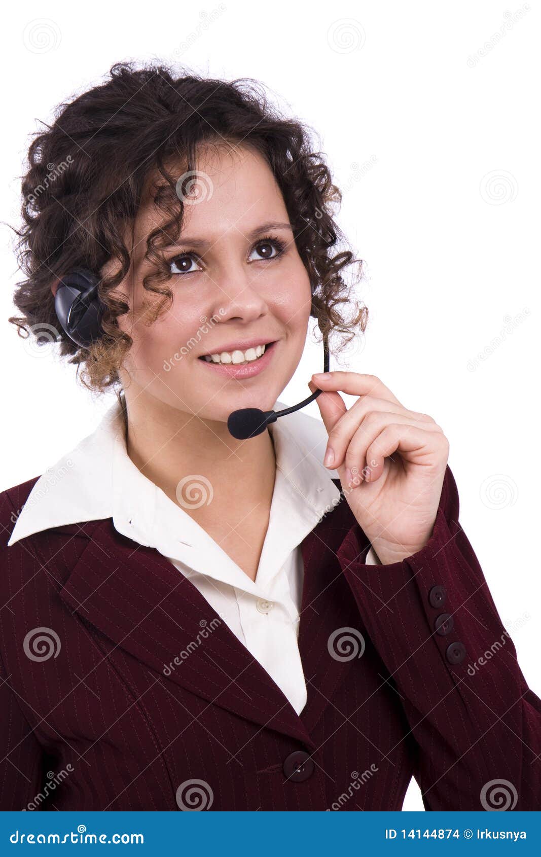Telephone operator stock photo. Image of operator, assistance - 14144874