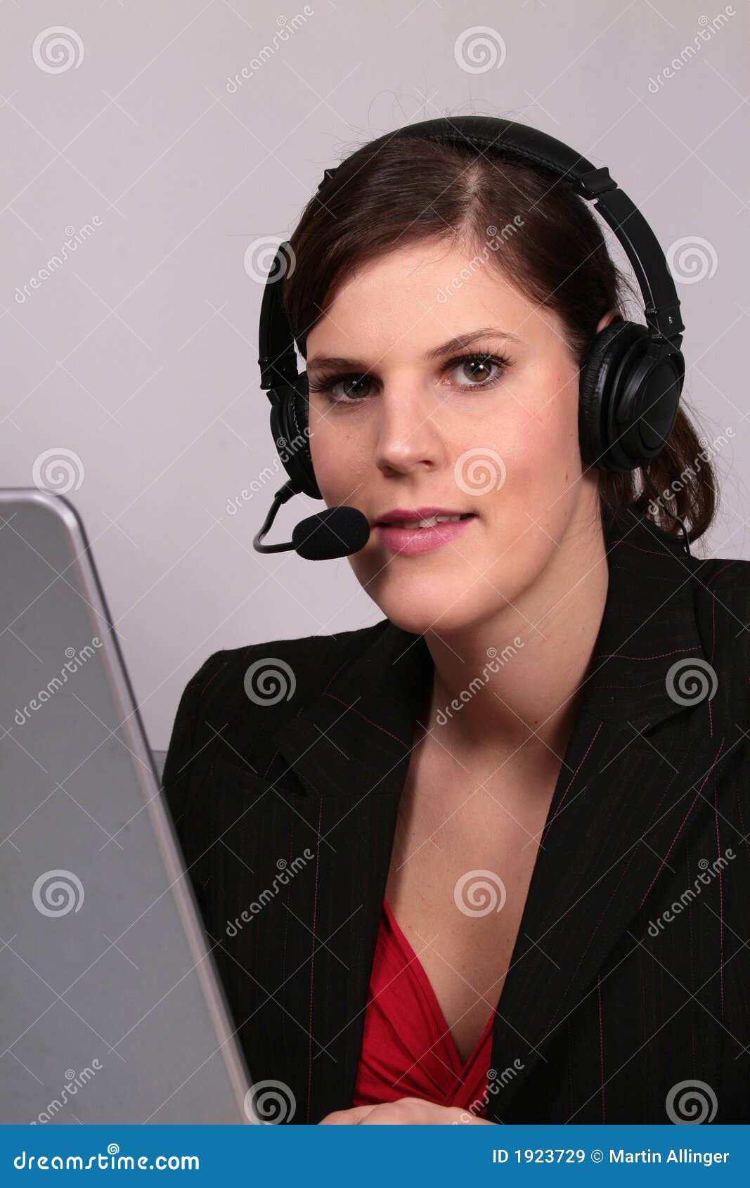 Telephone Operator stock image. Image of customer, working - 1923729
