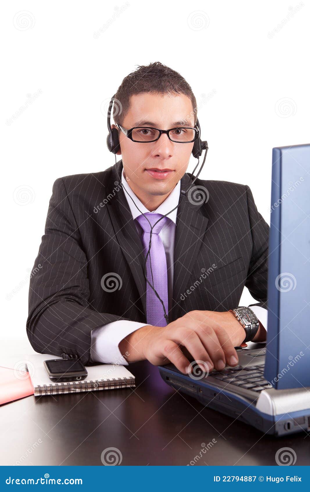 Telephone Operator stock image. Image of friendly, assistant - 22794887