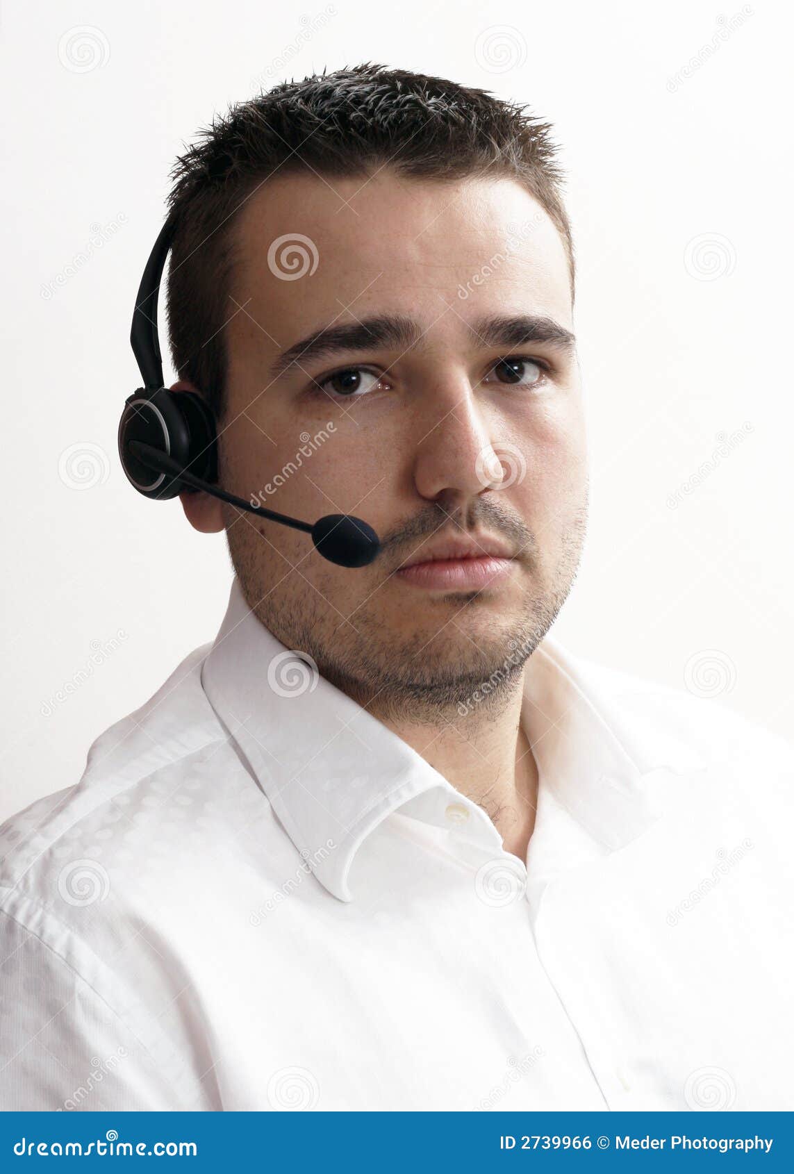 Telephone operator stock photo. Image of office, headset - 2739966