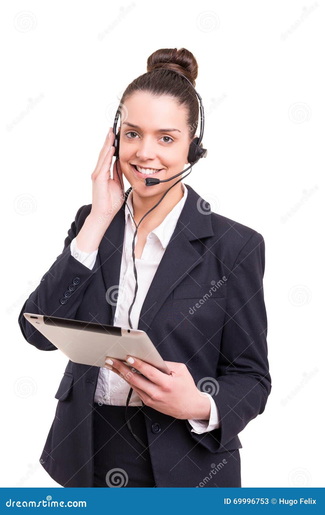 Telephone operator stock image. Image of client, line - 69996753