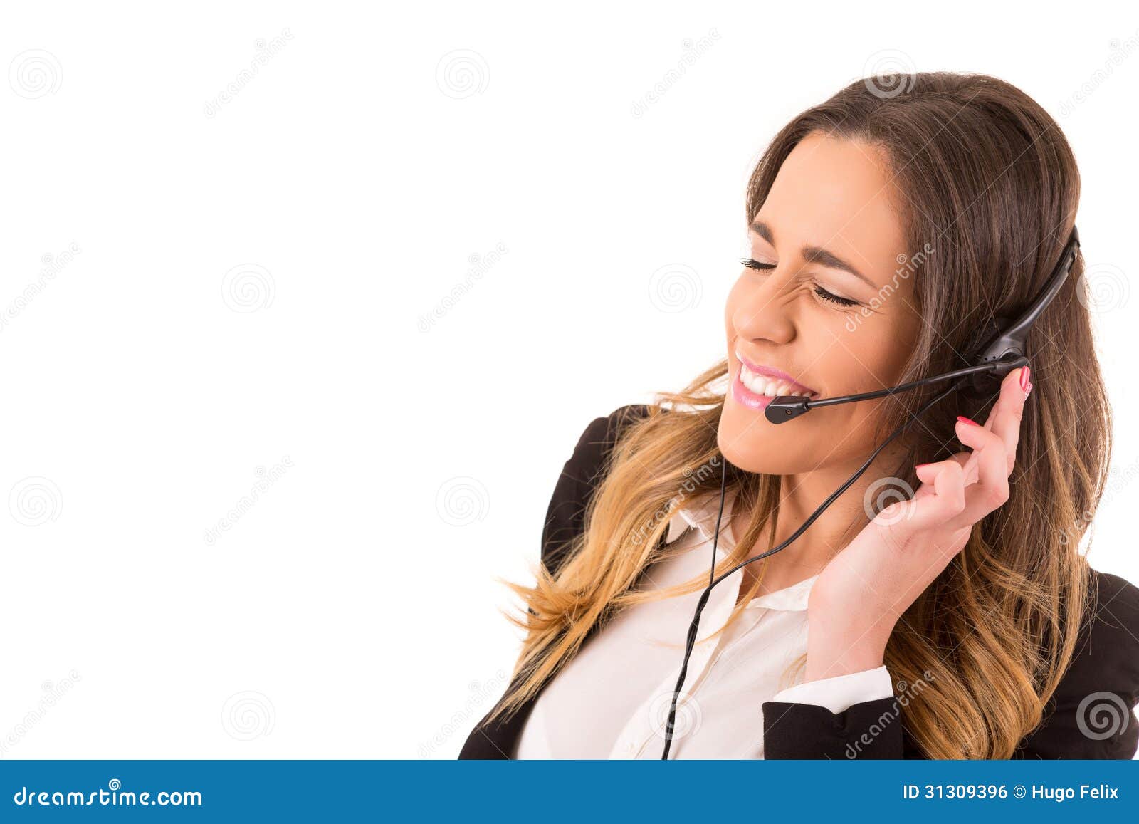 Telephone Operator stock photo. Image of corporate, people - 31309396
