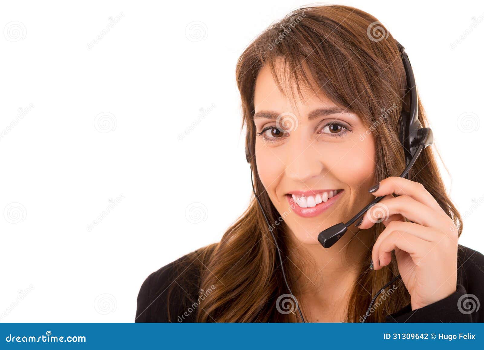 Telephone Operator stock photo. Image of consultation - 31309642