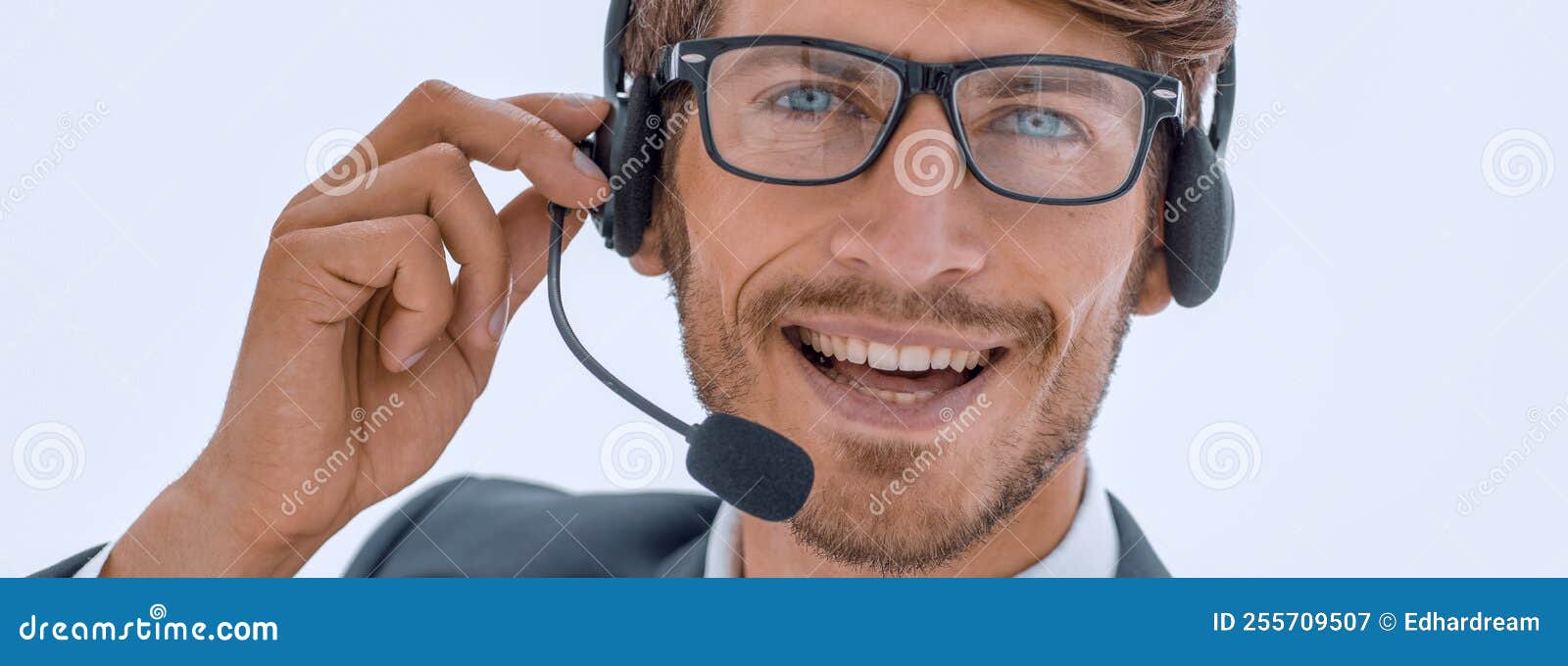 Telephone Operator in the Office Stock Image - Image of telephone, work ...