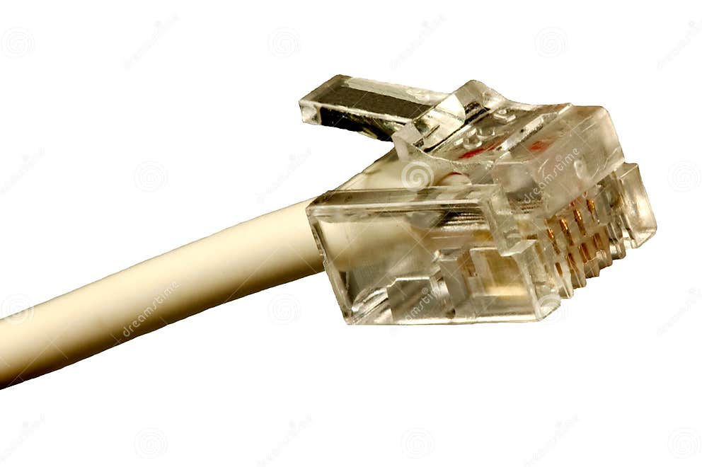 Telephone plug stock image. Image of dial, internet, plug - 30034963