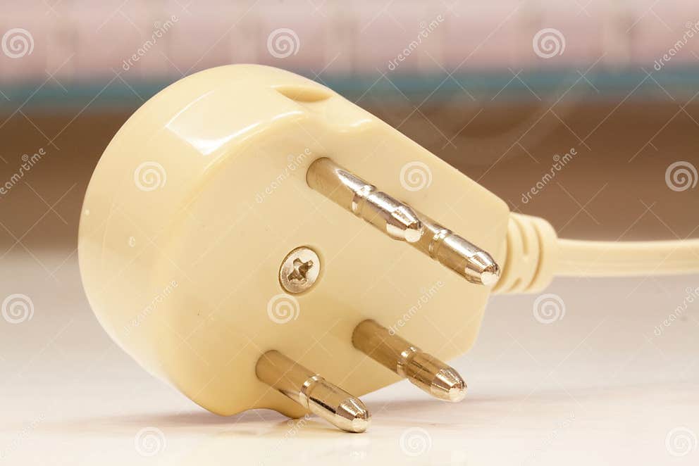 Telephone plug stock image. Image of contact, plug, cable - 44574755
