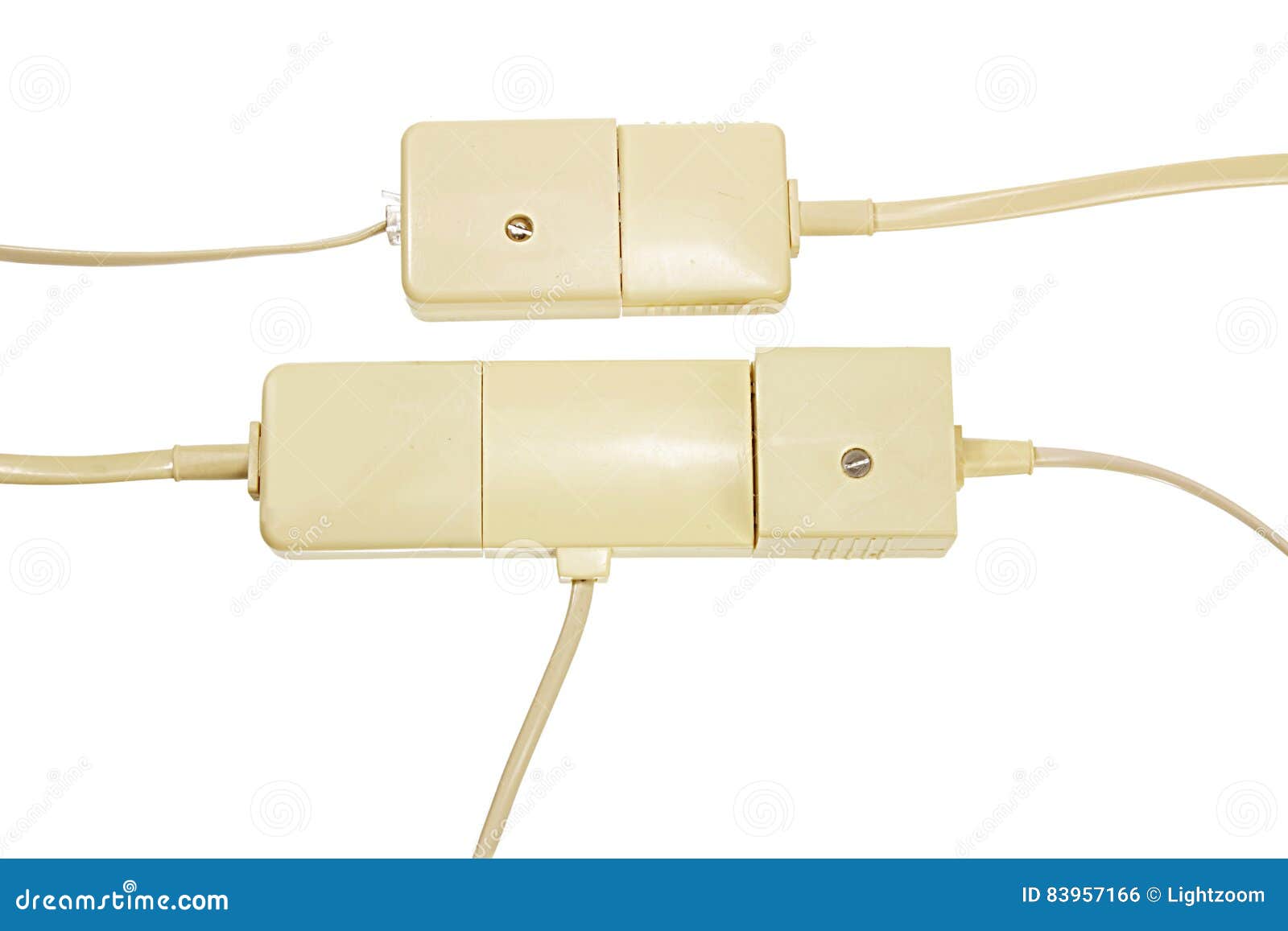 Telephone Plugs and Sockets Stock Photo - Image of telephone ...