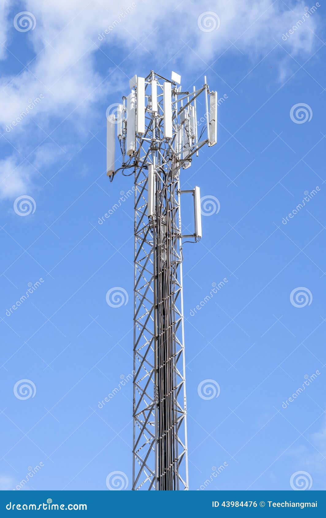 Telephone poles stock photo. Image of high, telecommunication - 43984476