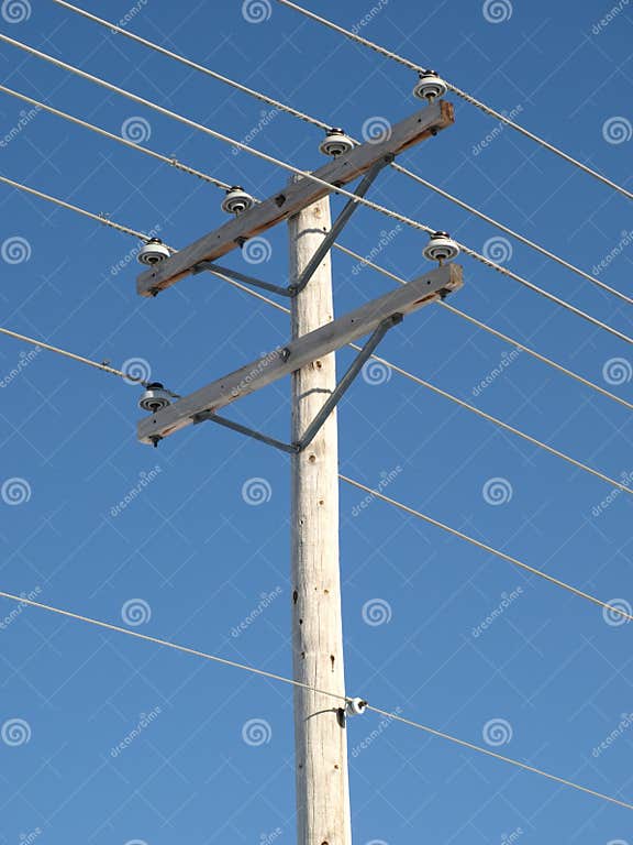 Telephone post stock photo. Image of energy, post, copy - 10455874