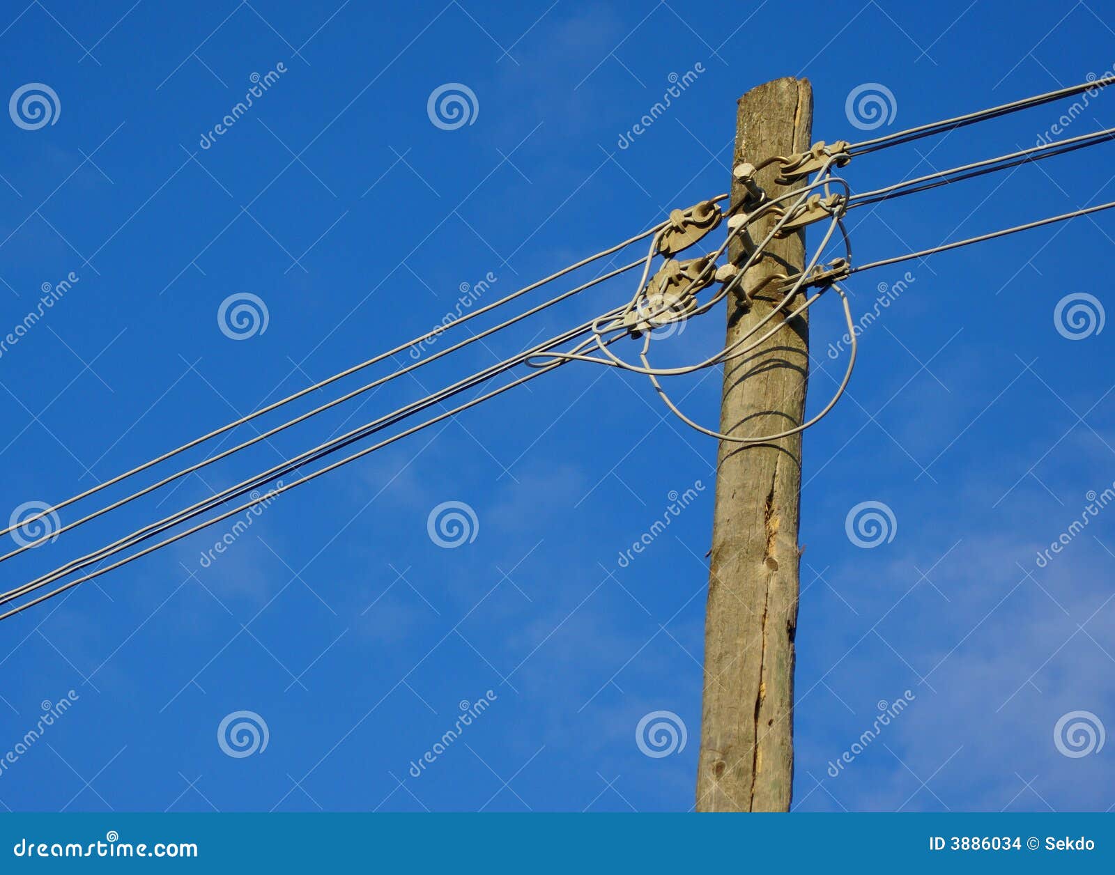 Telephone post stock photo. Image of parallel, pole, transportation ...