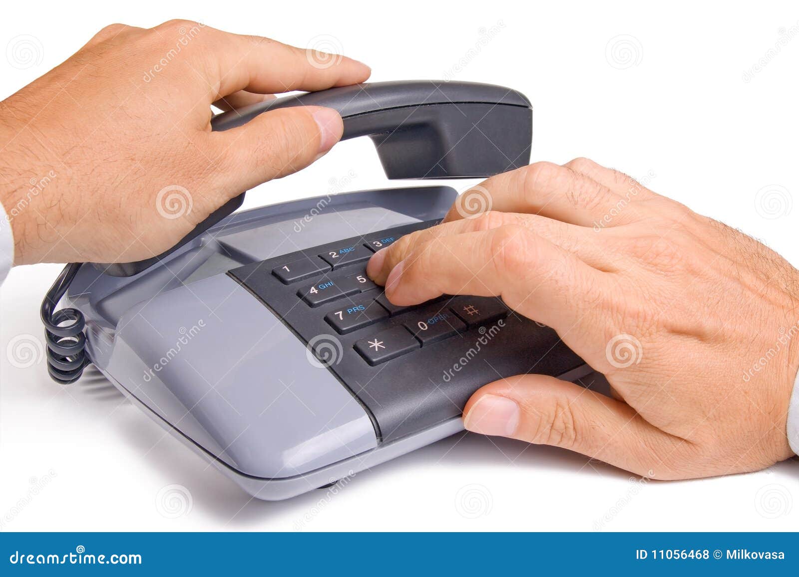 Telephone receiver stock photo. Image of closeup, business - 11056468