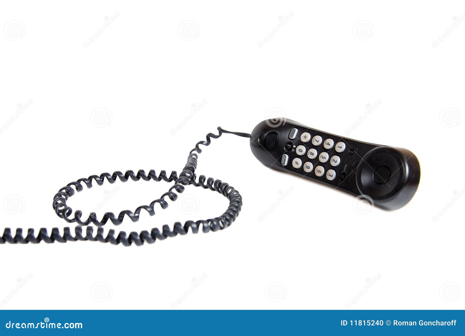 Telephone receiver stock photo. Image of retro, white - 11815240