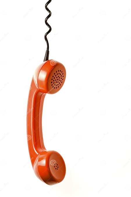 Telephone receiver stock photo. Image of telephone, communication ...