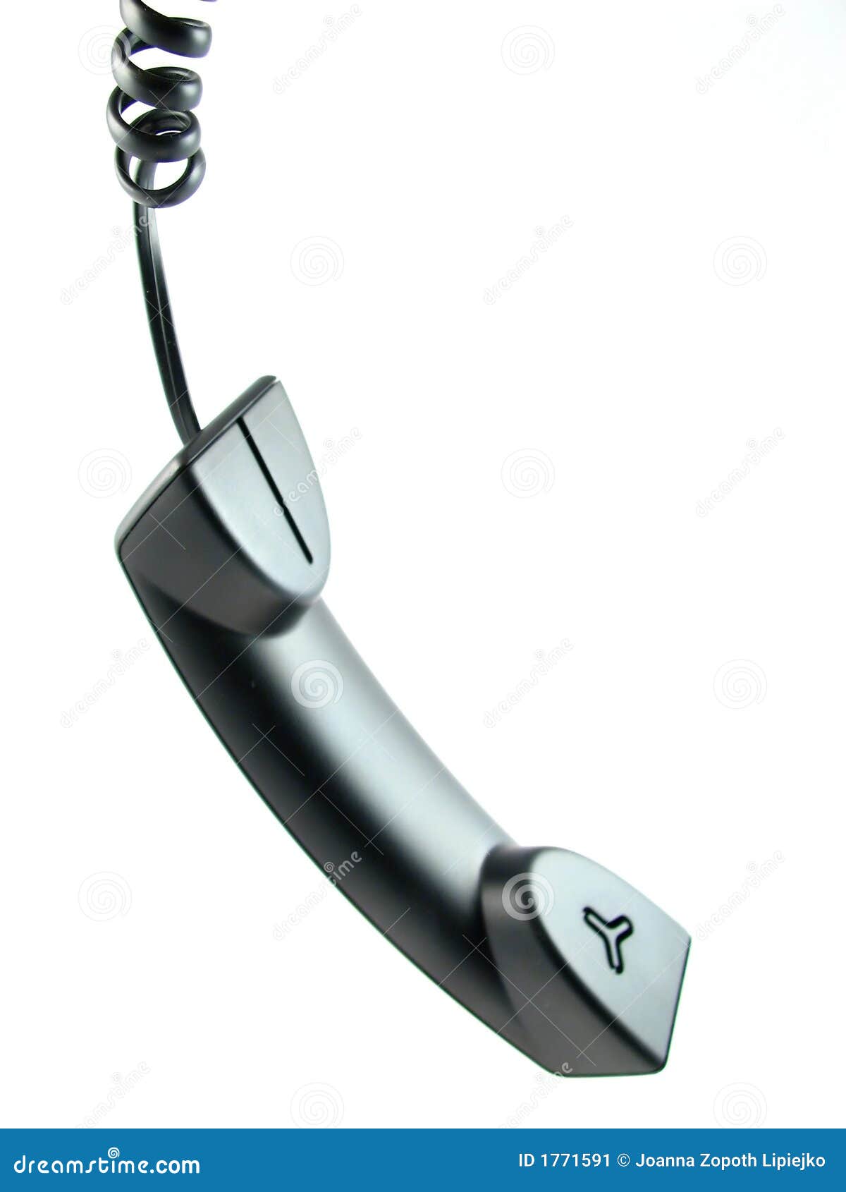 Telephone receiver stock image. Image of listening, speaking - 1771591