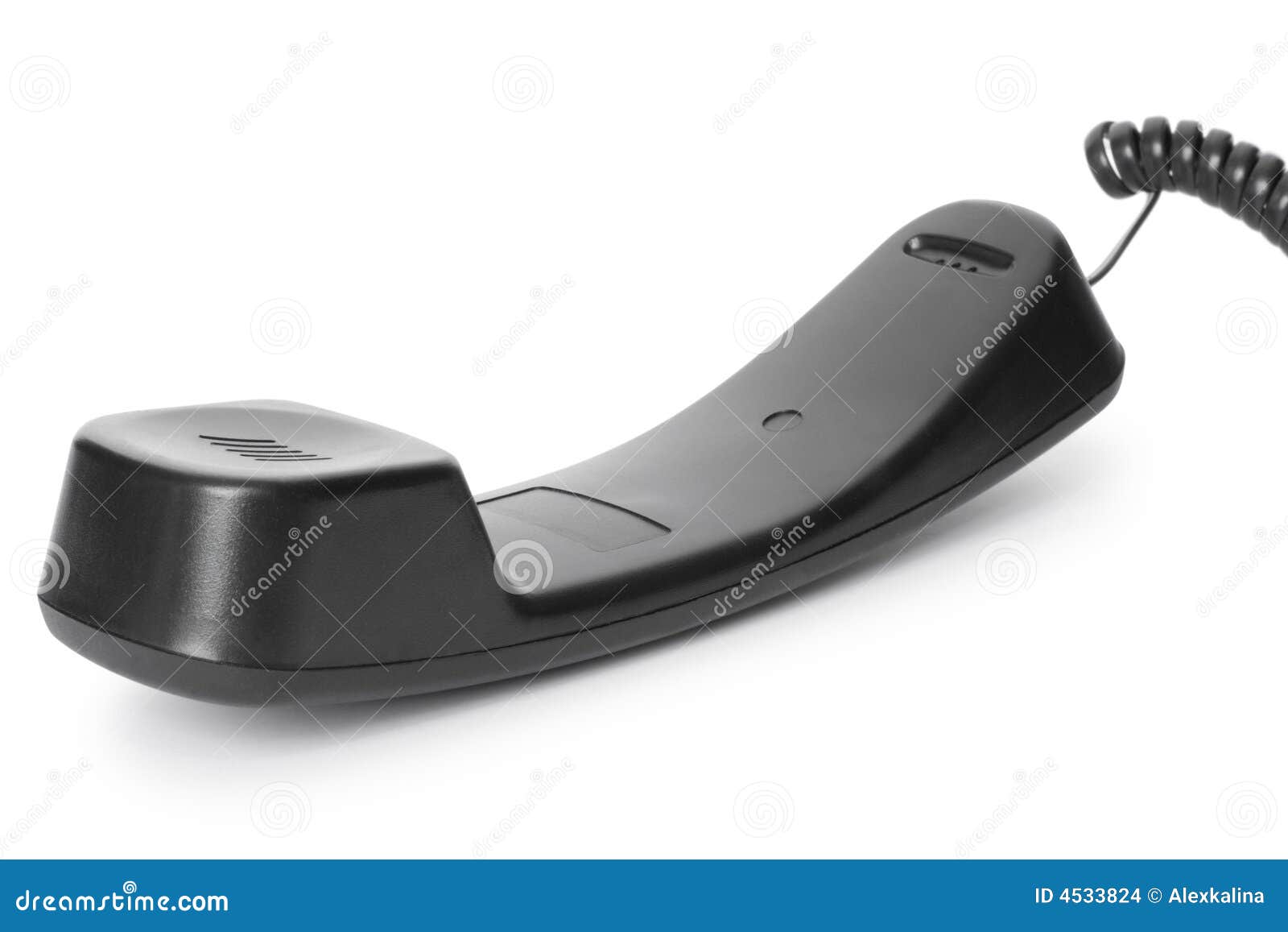 Telephone receiver stock photo. Image of business, close - 4533824