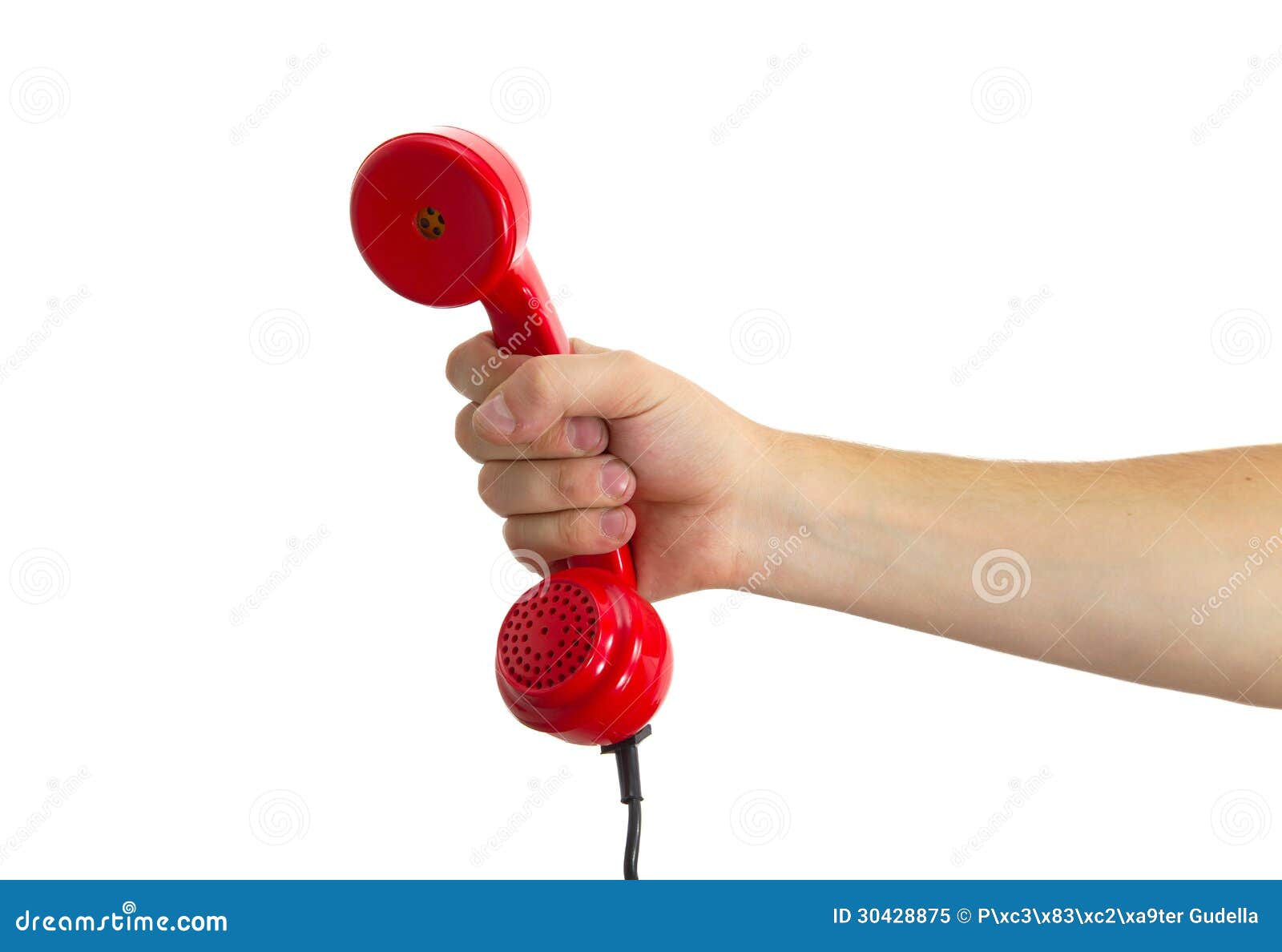 Telephone stock image. Image of hand, hang, phone, landline - 30428875