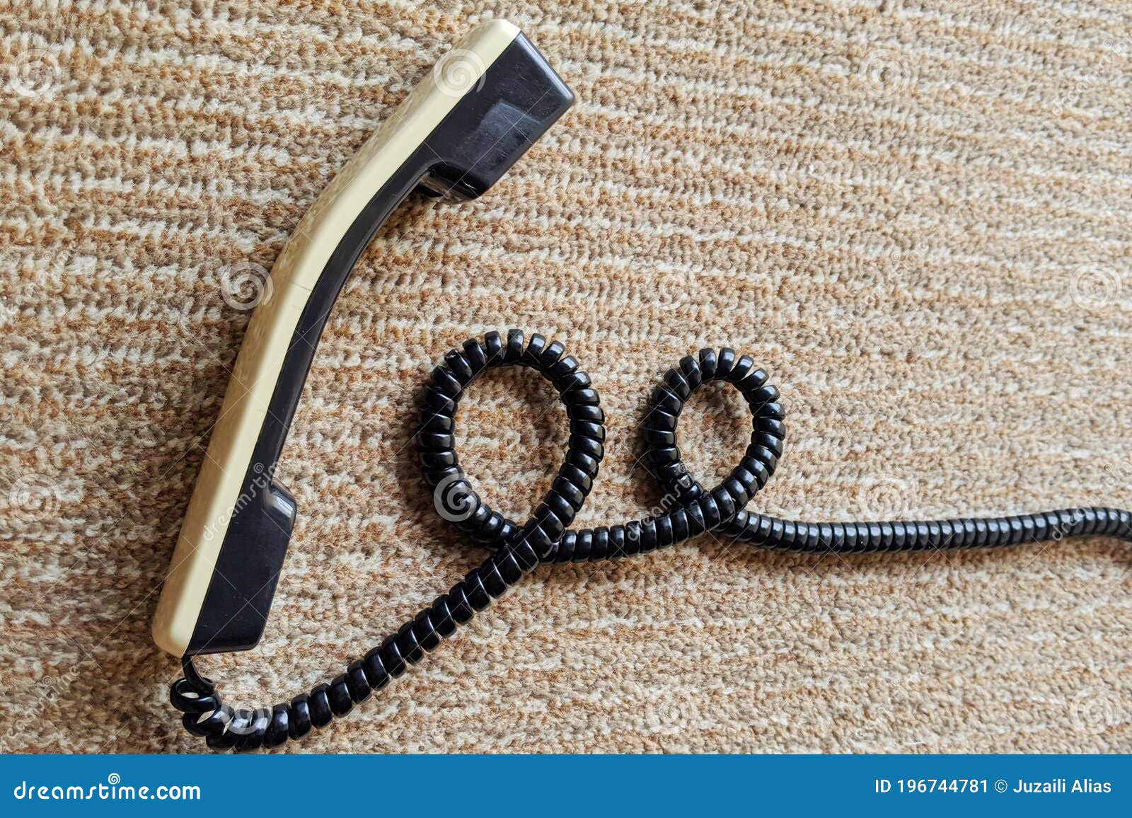 Telephone Receiver. Technology Communication Concept Stock Image ...