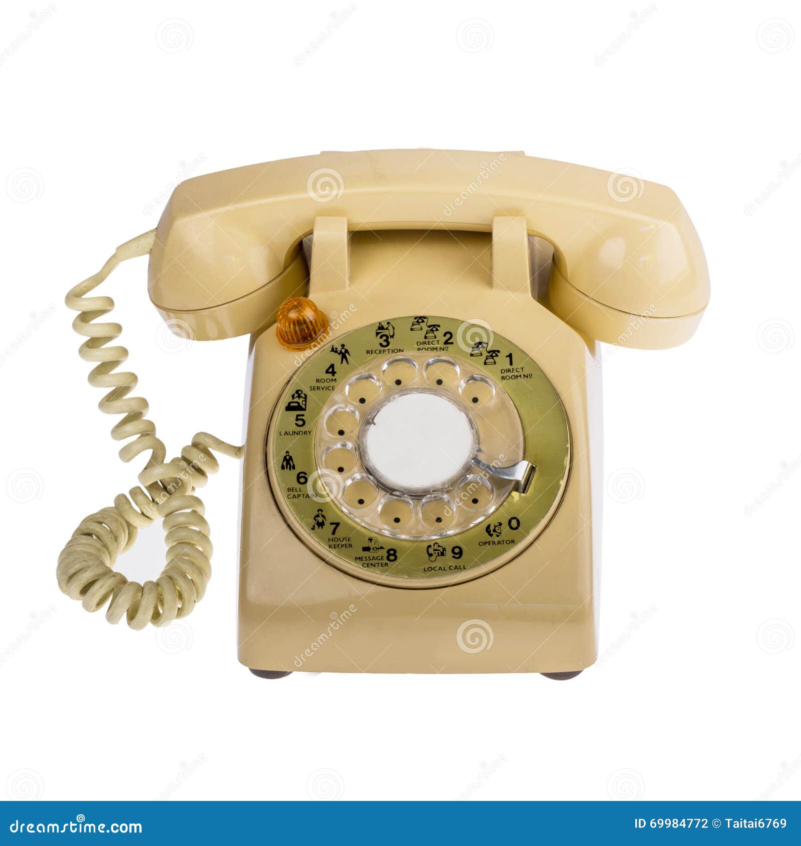 Telephone Retro Style Isolated Stock Photo - Image of classic, single ...