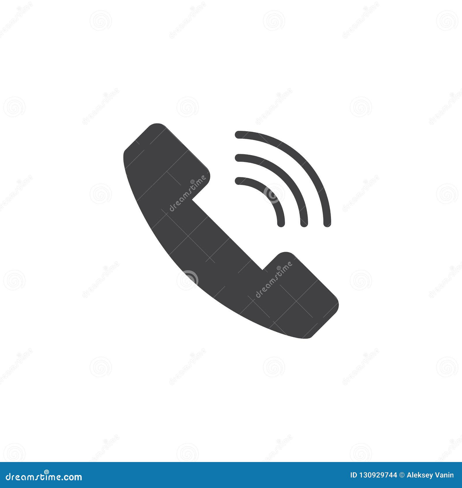 Telephone Ringing Vector Icon Stock Vector - Illustration of ringing ... Telephone Ringing Vector Icon Stock Vector - Illustration of ringing ...