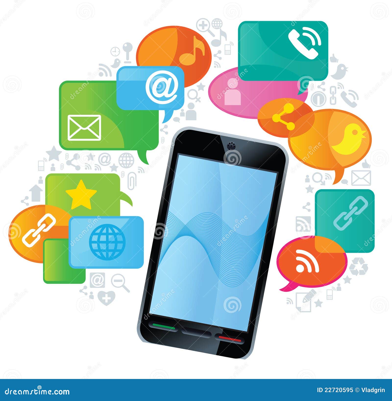 TELEPHONE-sing stock vector. Illustration of monitor - 22720595