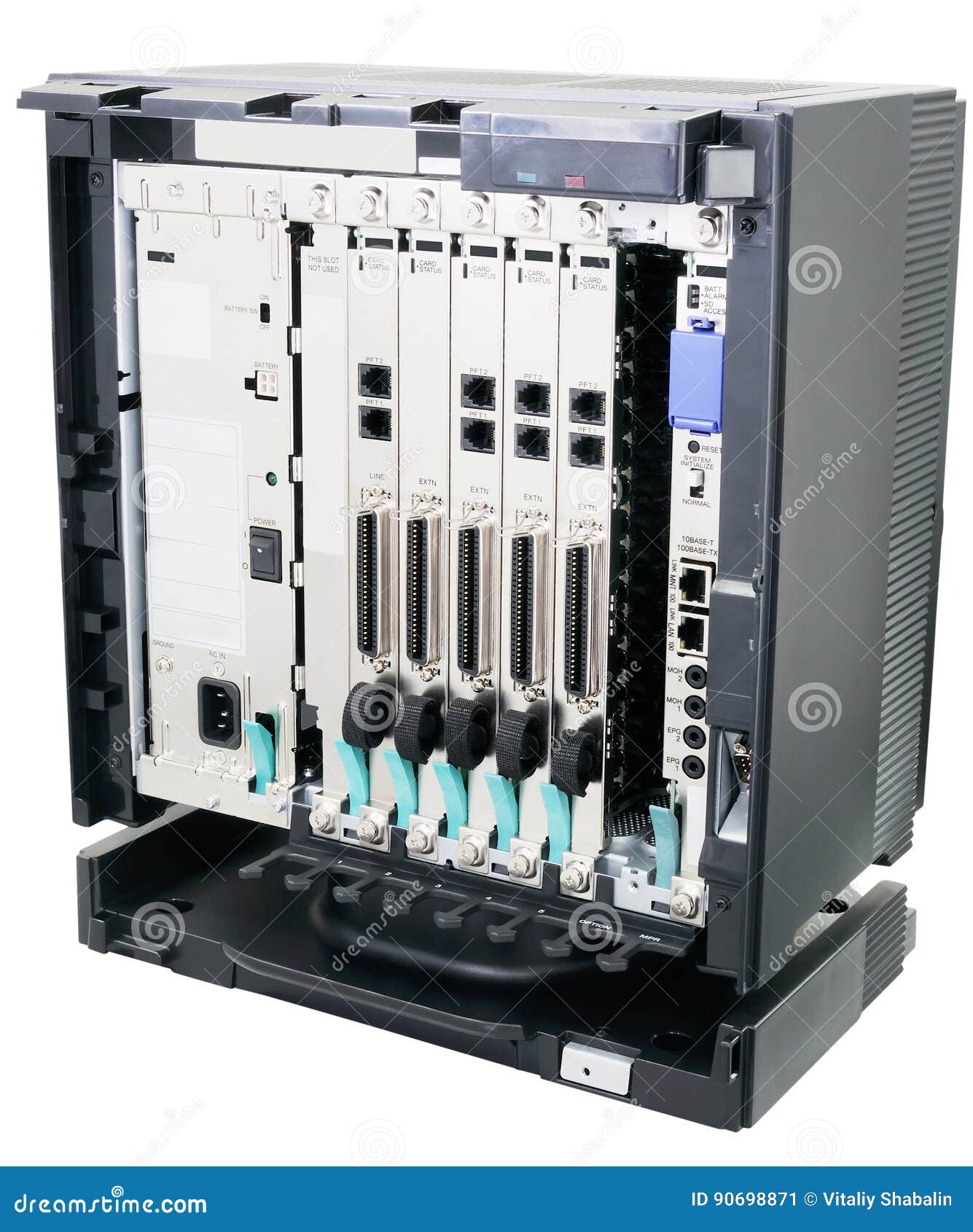 Telephone Switch Chassis Stock Photo | CartoonDealer.com #9904008