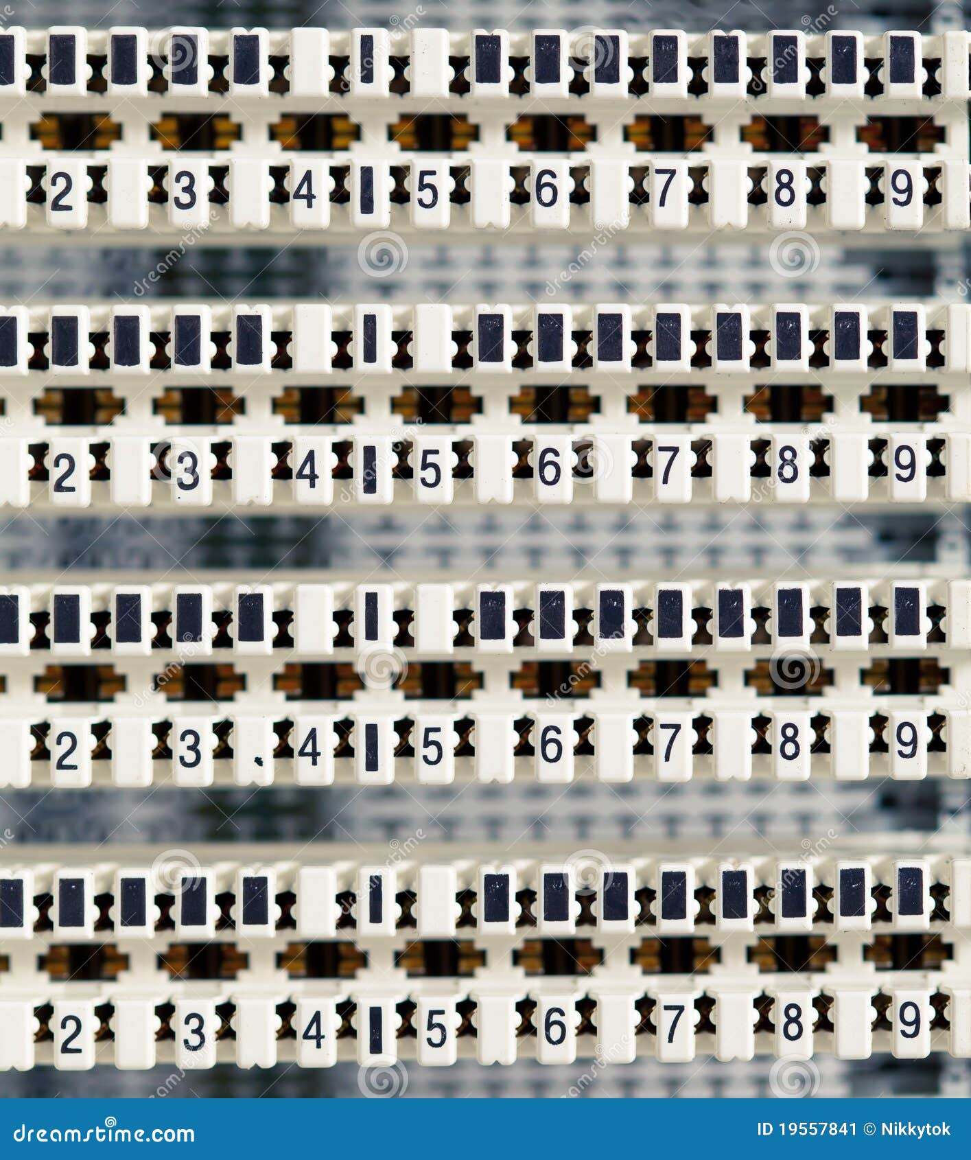 Telephone switchboard stock image. Image of communicate - 19557841