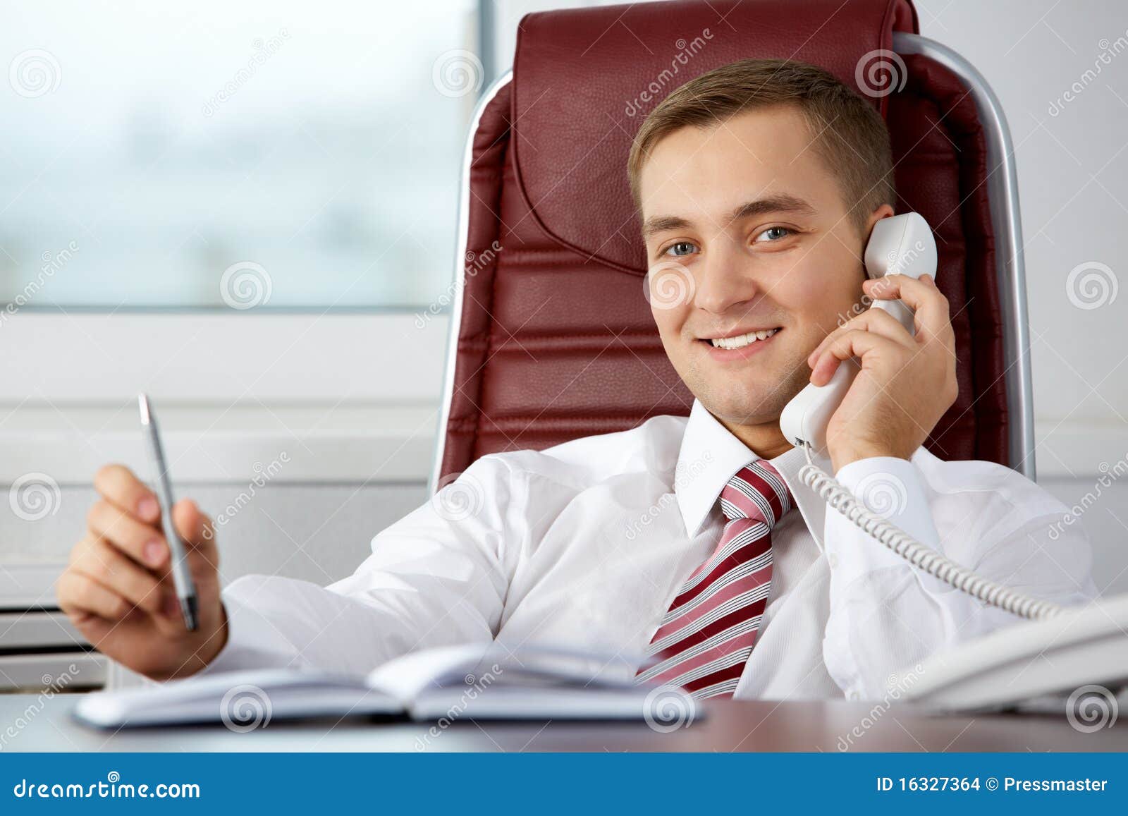 Telephone talk stock photo. Image of executive, calling - 16327364