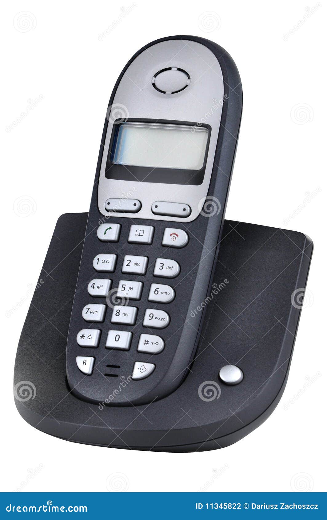 Telephone Wireless (isolated on White) Stock Photo - Image of phone ...