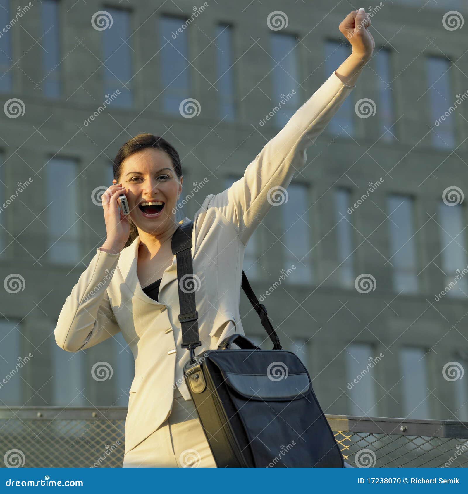 Telephoning businesswoman stock photo. Image of desk - 17238070