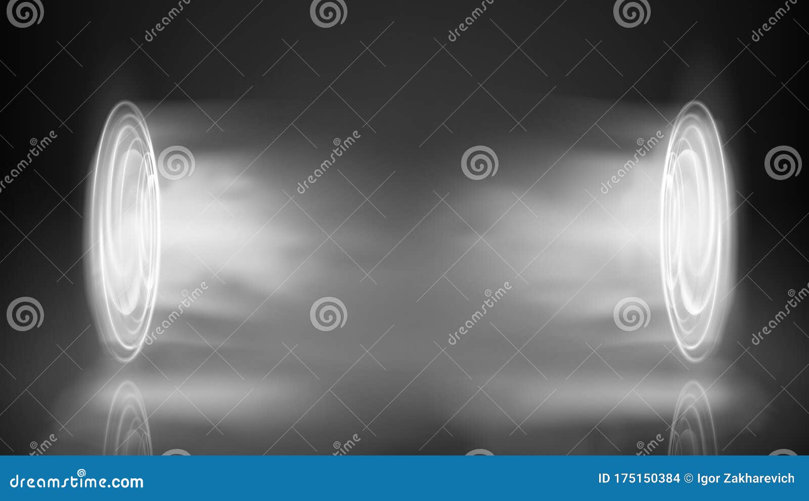 Teleport light effects stock illustration. Illustration of teleport ...