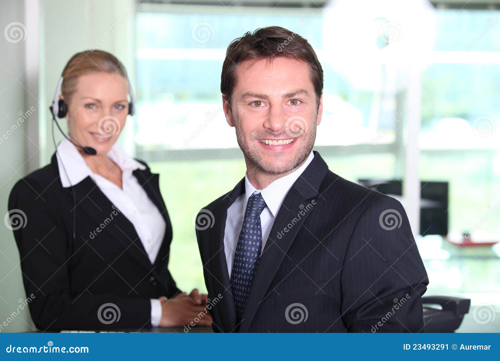 Telesales manager stock image. Image of male, inside - 23493291