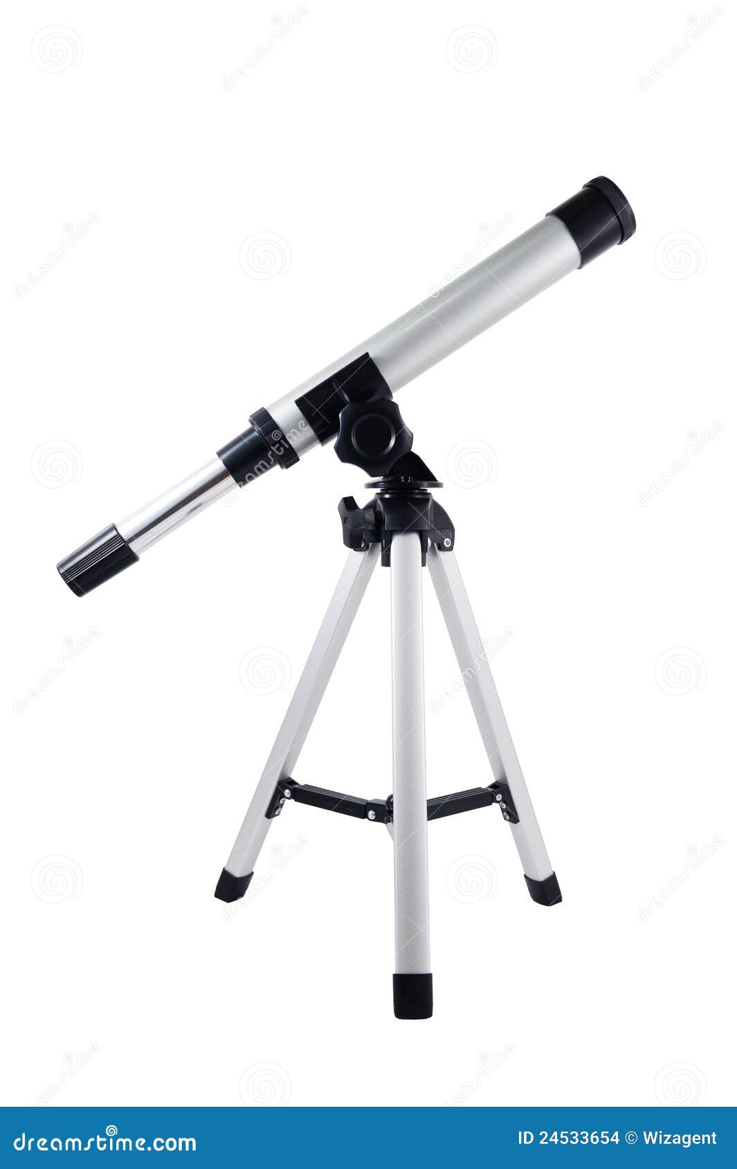 Telescoop stock foto. Image of vind, zwart, instrument - 24533654