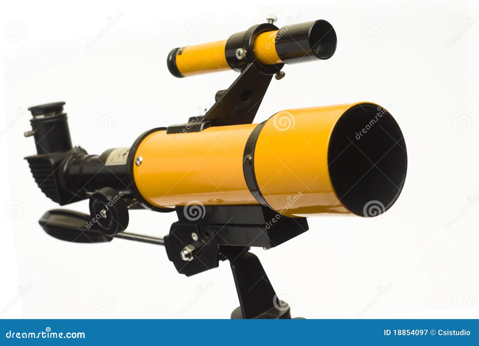 Telescope stock image. Image of lens, planet, astronomer - 18854097