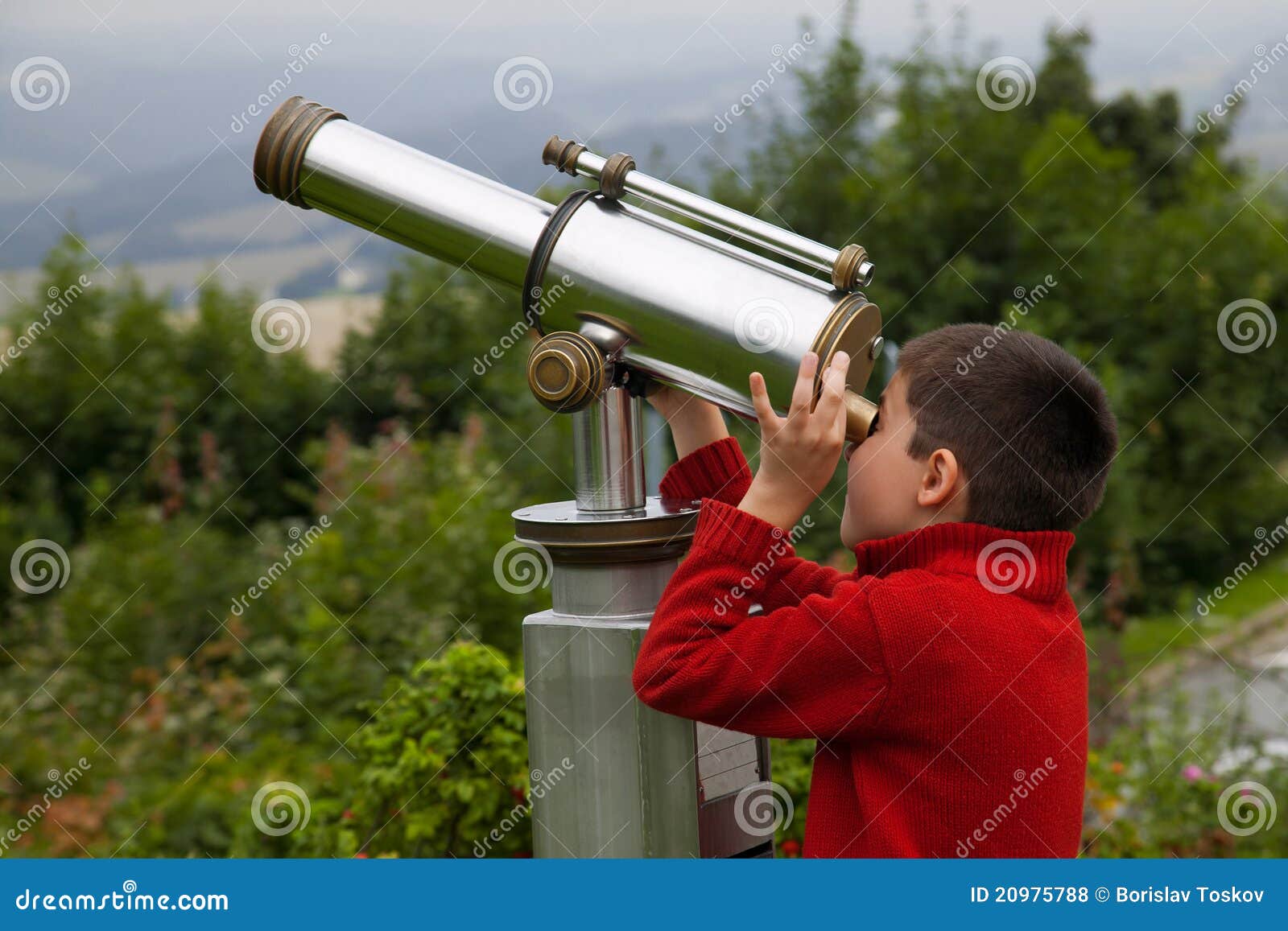 Telescope stock photo. Image of observation, distant - 20975788