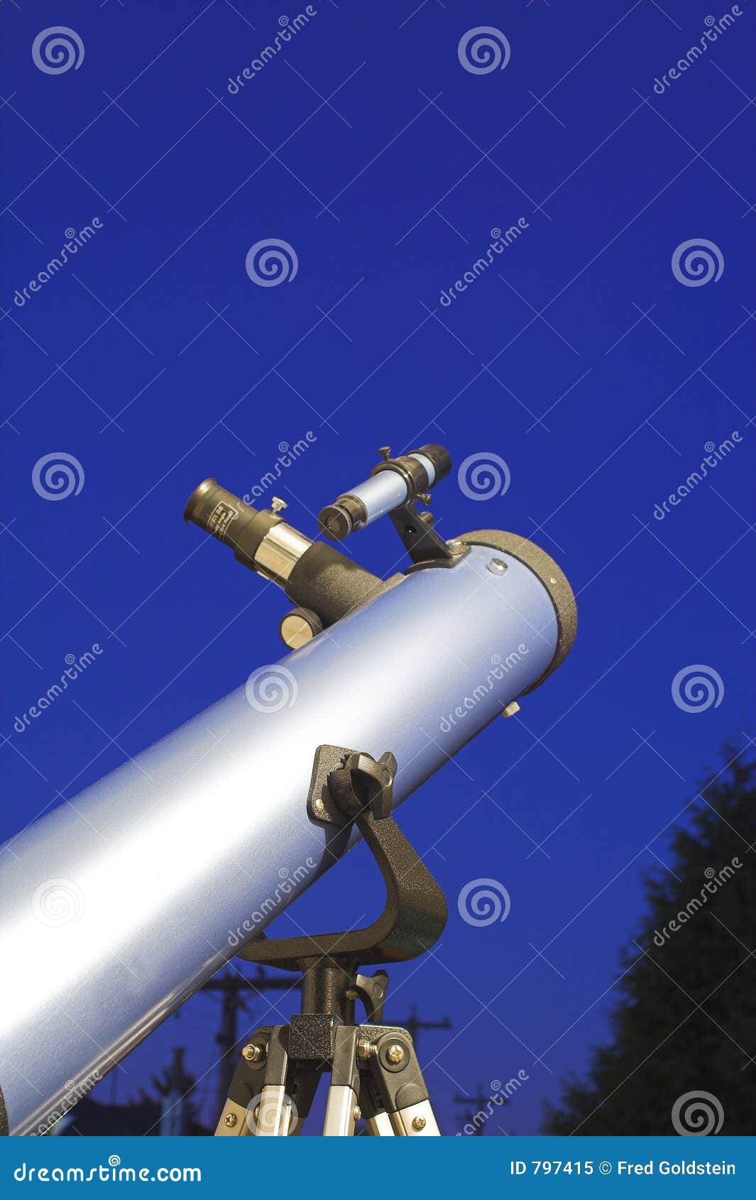 Telescope stock image. Image of enlarge, discover, search - 797415