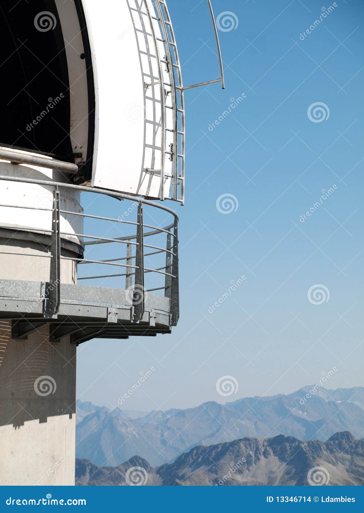 Telescope dome observatory stock photo. Image of observatory - 13346714
