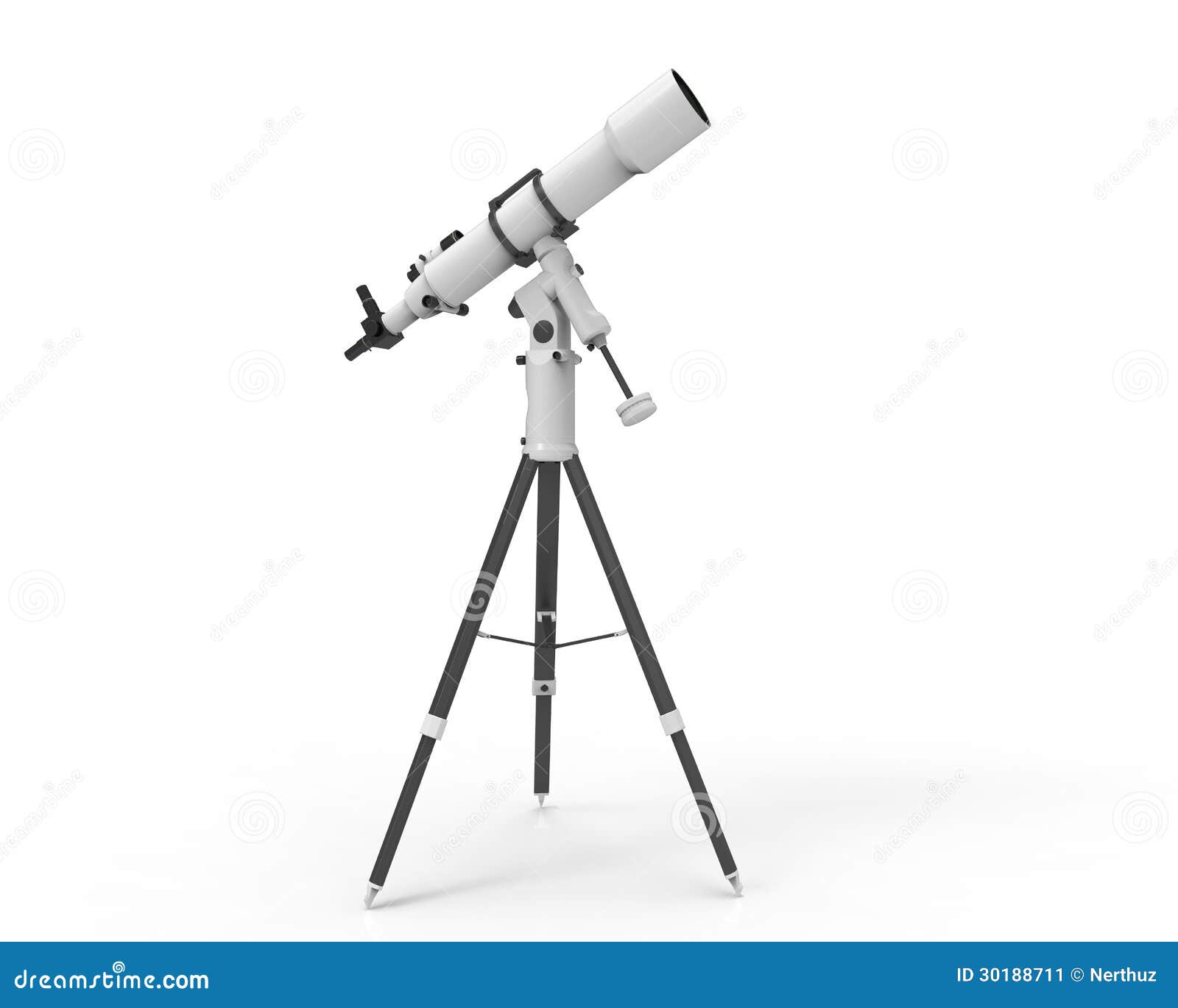 A Telescope Isolated Against A Transparent Background Ideal For ...
