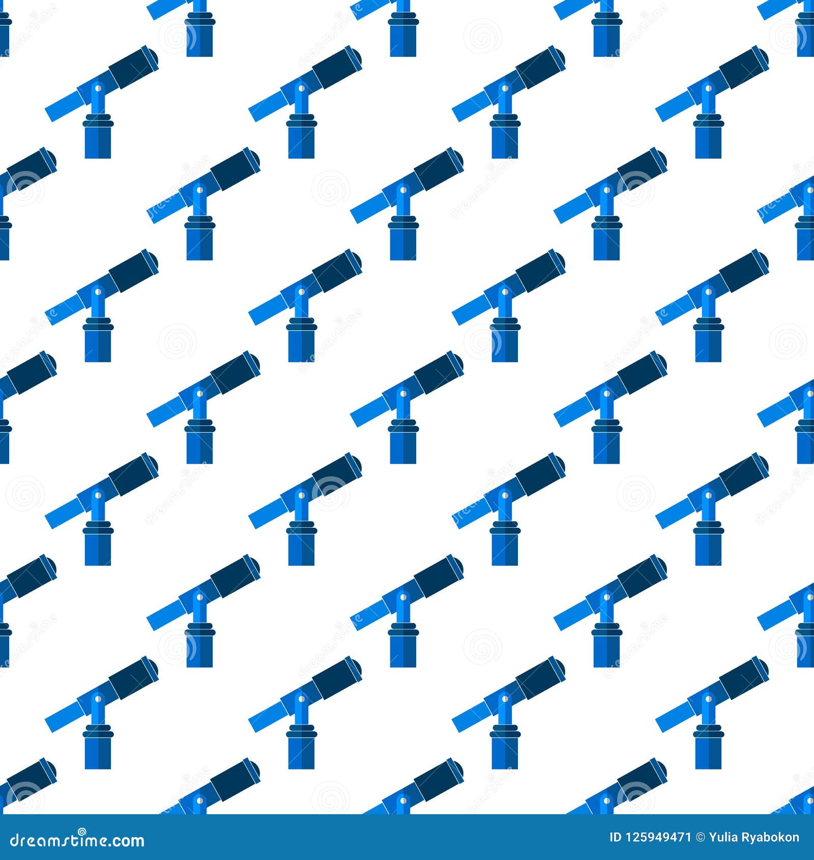 Telescope pattern seamless stock illustration. Illustration of planet ...
