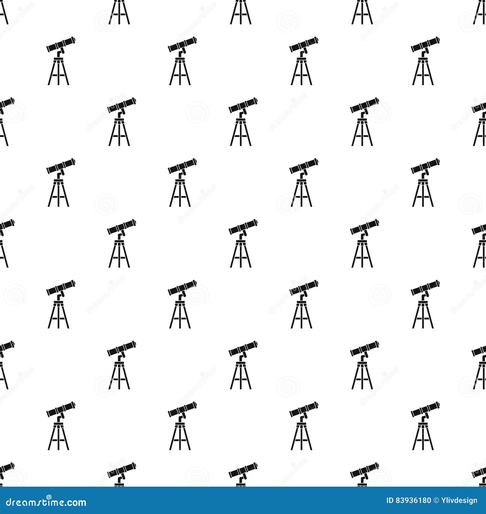 Telescope Pattern, Simple Style Stock Vector - Illustration of ...