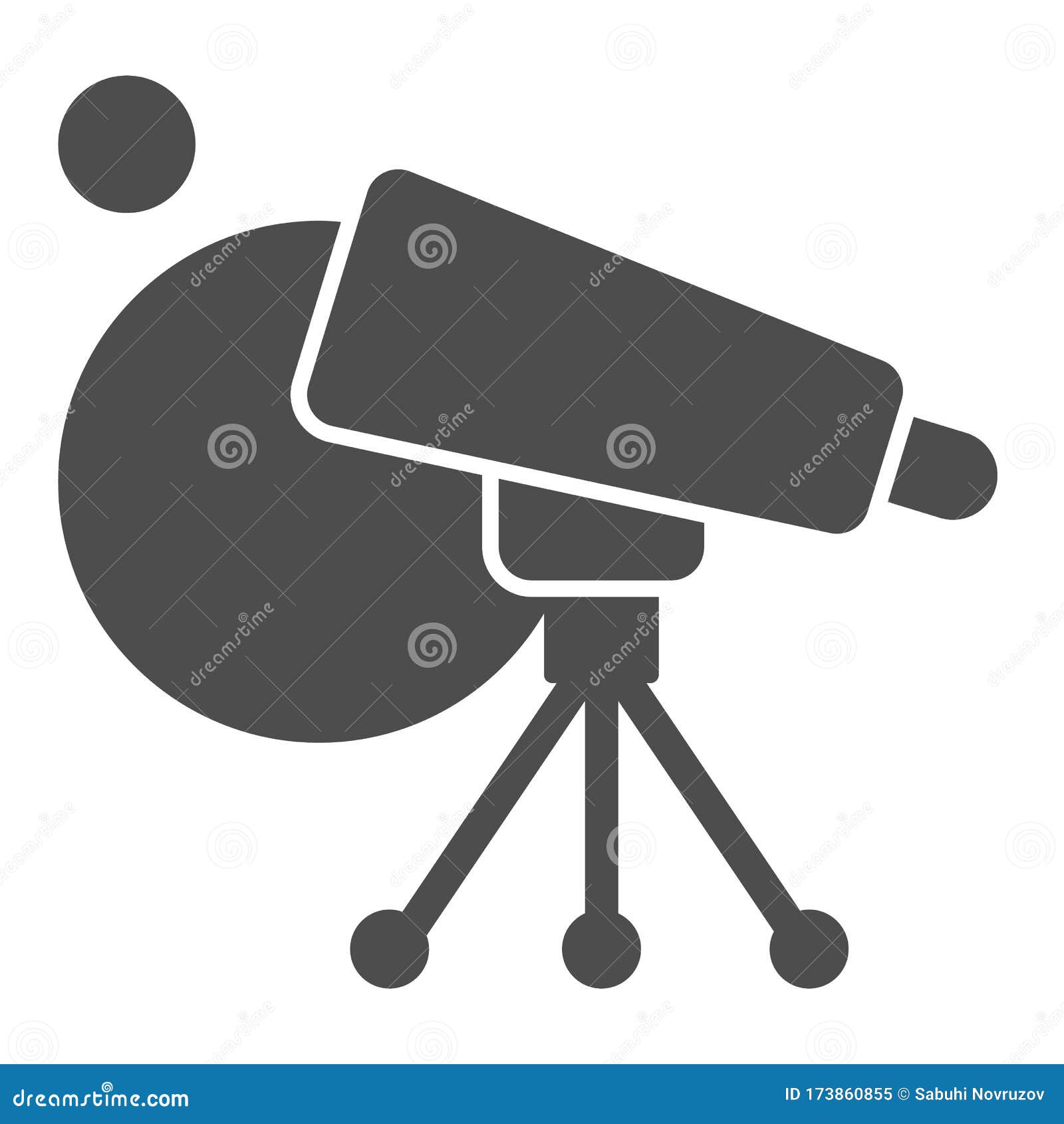 Telescope And Planets Solid Icon. Space Research Equipment. Astronomy ... Telescope And Planets Solid Icon. Space Research Equipment. Astronomy ...