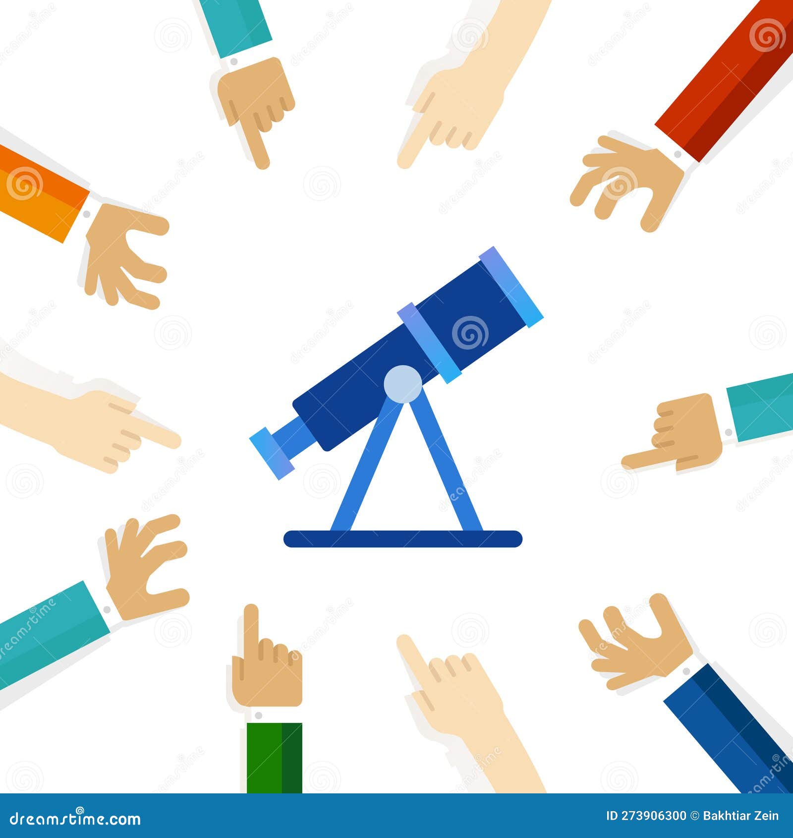 Telescope Technology Astronomy Tool Universe Planetarium Research Stock ...