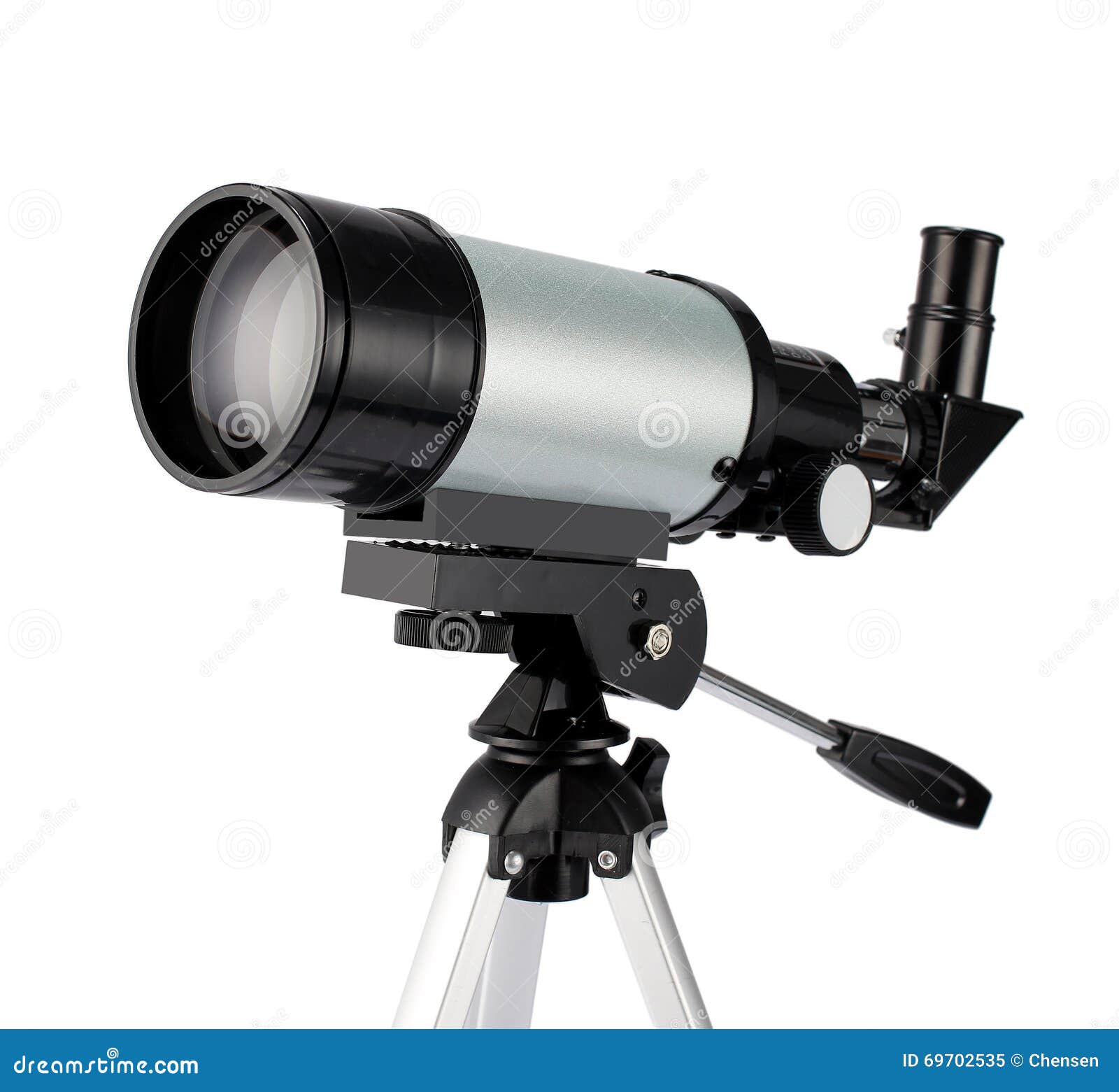 Telescope stock image. Image of isolated, scientific - 69702535